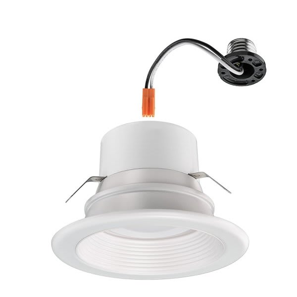 6 In Integrated Led Flush Mount Downlight White | HD Supply