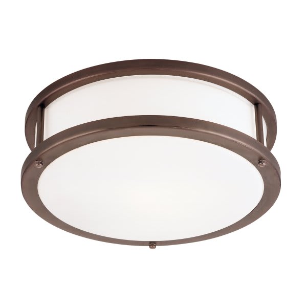 Envirolite 11 In. 1-Light White Selectable Led Puff Flush Mount | HD Supply