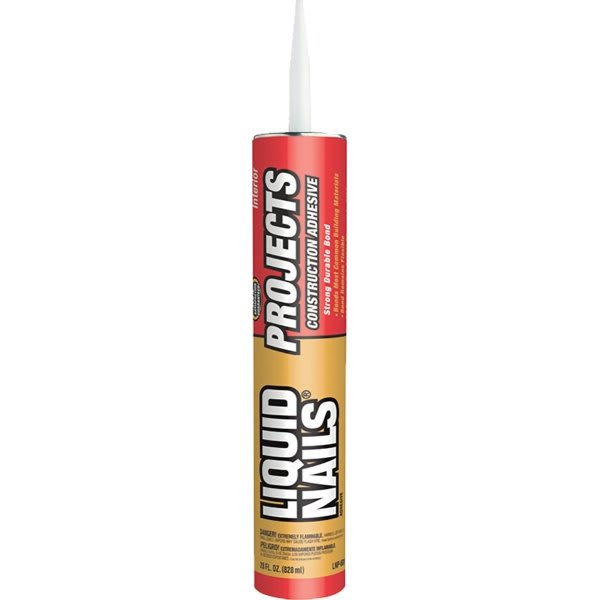 Liquid Nails 10 Oz Projects Interior Construction Adhesive, Case Of 12 ...