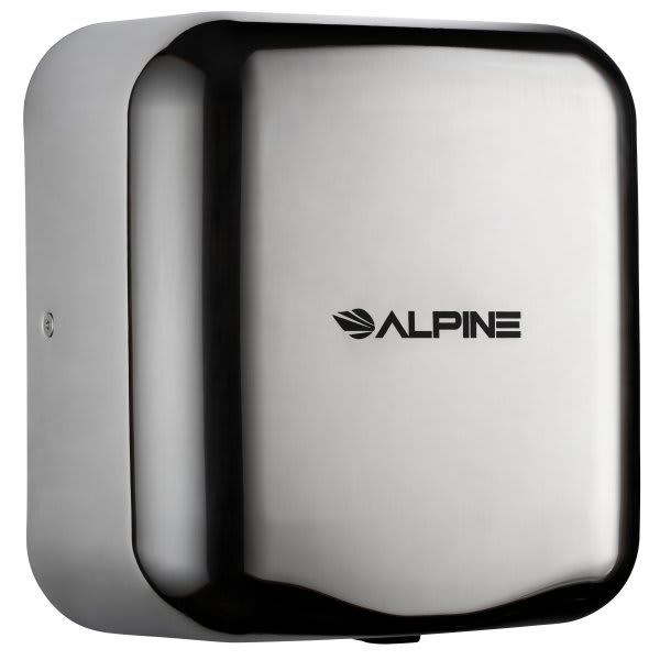 Alpine Industries Willow Brushed Stainless Steel 120v Hand Dryer With ...