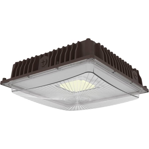 Halco 40W Integrated LED White Water Resistant IP65 Canopy Light 3000 ...