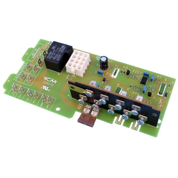 ICM 18/30 Volt Fan Blower Control Board w/ Dual On or Off Delay Timer ...