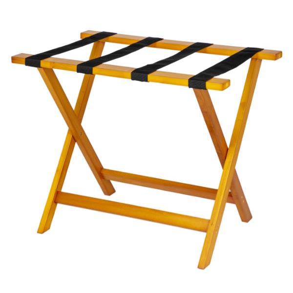 Hospitality 1 Source Tall Deluxe Wooden Luggage Rack, Espresso Finish ...