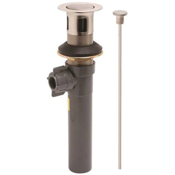 Seasons® Press Pop-Up Assembly, Brushed Nickel | HD Supply