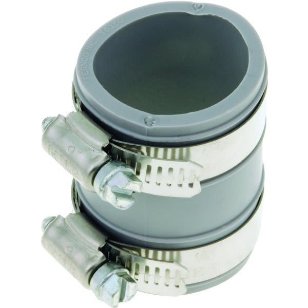 PVC Tubular Coupling 1-1/2" And 1-1/4" x 6", Package Of 2 | HD Supply