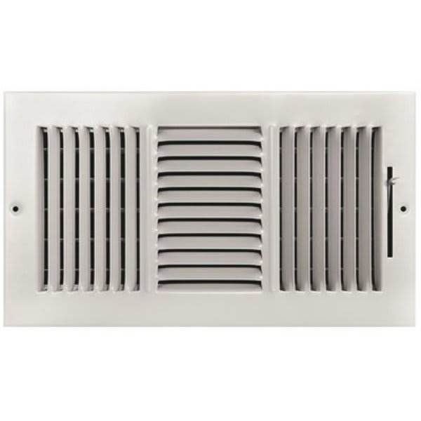 Truaire 10 In. X 10 In. 4-Way Plastic Wall/ceiling Register | HD Supply