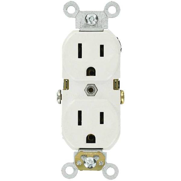 Leviton 20A Self-Test Smartlockpro Slim Gfci Duplex Outlet, White ...
