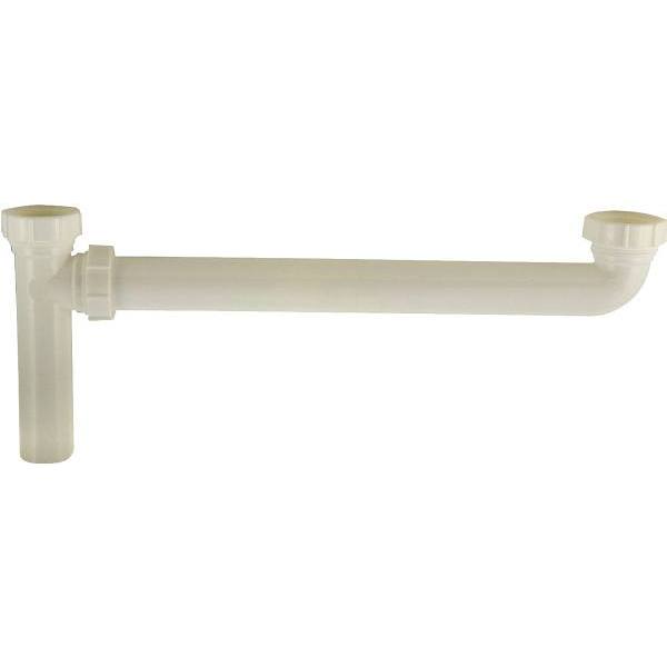 Durapro 1-1/2 In X 1.3 Ft White Plastic Dwv Center Outlet Waste | HD Supply