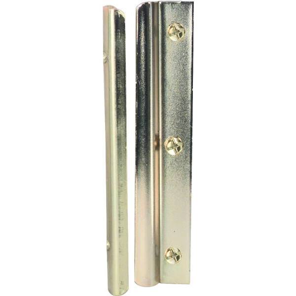 12 In Steel In-Swinging Door Latch Protector (Gray) | HD Supply
