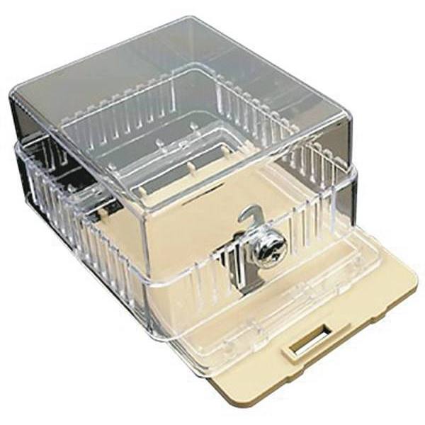 Clear Plastic Thermostat Guard, Vertical | HD Supply