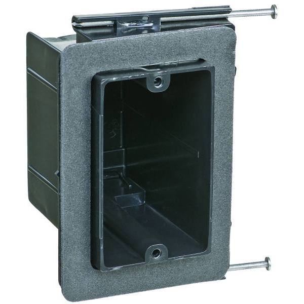 Carlon Gray 1-Gang 12 Cu Ft New Work Non-Metallic Handy Box | HD Supply