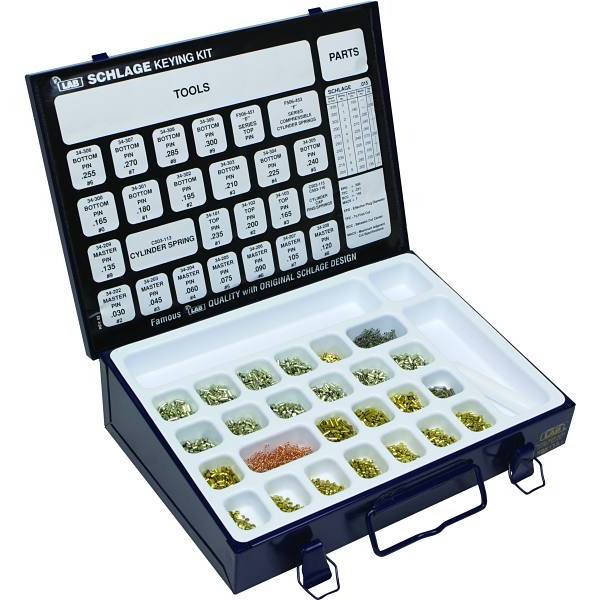 Re-Key A Lk Kit, Schlage Type C, 5-Pin Tumbler Sets W/pre-Cut Keys | HD ...