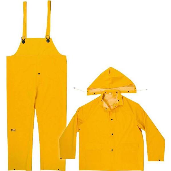 SAS Safety® 3-Piece Yellow Rain Suit Large | HD Supply