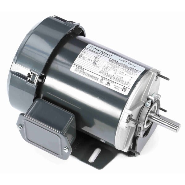 Indoor Direct Drive Blower Motor, 1/3 HP, 1,075 RPM, 115V, 3 Speed | HD ...