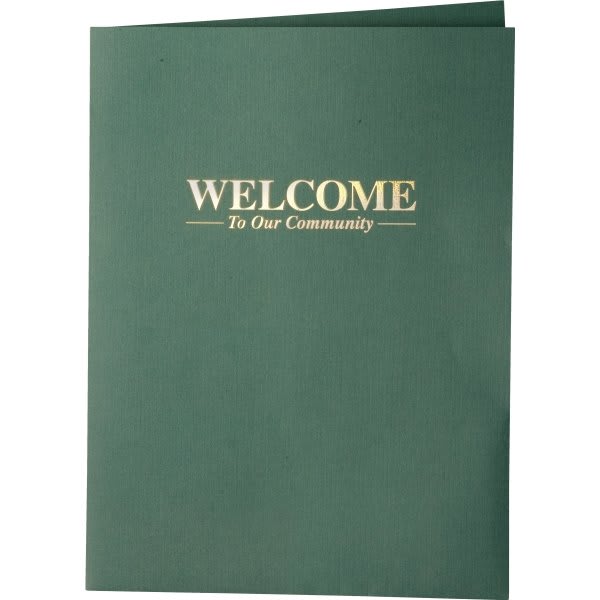 Personalized Welcome Folders, Sumatra Design Package Of 100 | HD Supply