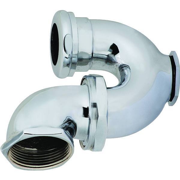 Nibco 1-1/2 Inch Or 1-1/2 x 1-1/4 Inch Pvc Dwv Hub x Slip-Joint P-Trap ...