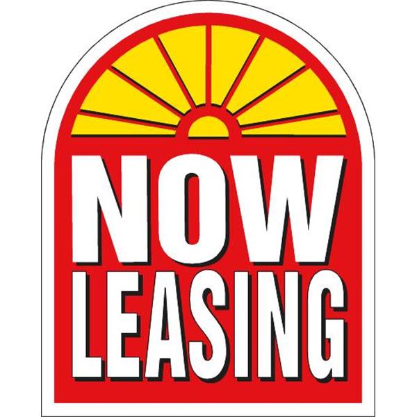 Coroplast Lease Today Amenity Sign, Festive, 24 x 18 | HD Supply