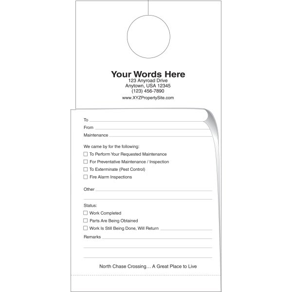 Door Hanger Cards & Boxes | HD Supply