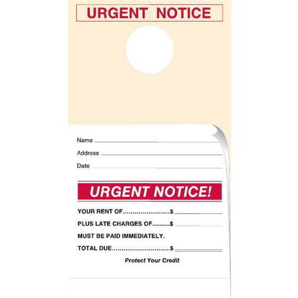 Two-Sided Maintenance Door Tags, 3-1/2 x 6-3/4", Package Of 100 | HD Supply