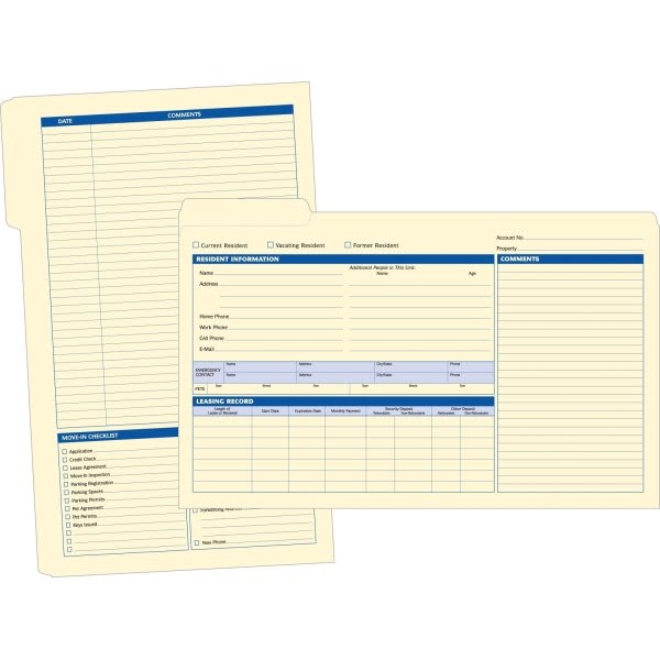 Rental Forms & Folders | HD Supply