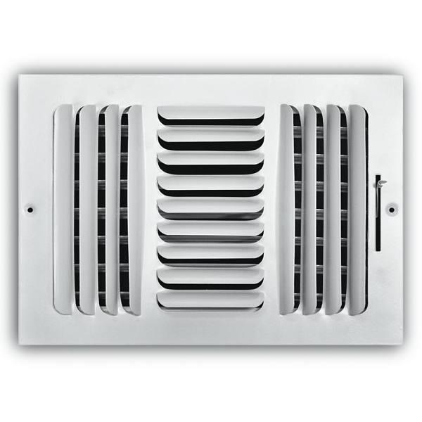 Truaire 14 In X 8 In 3-Way Wall/ceiling Register | HD Supply