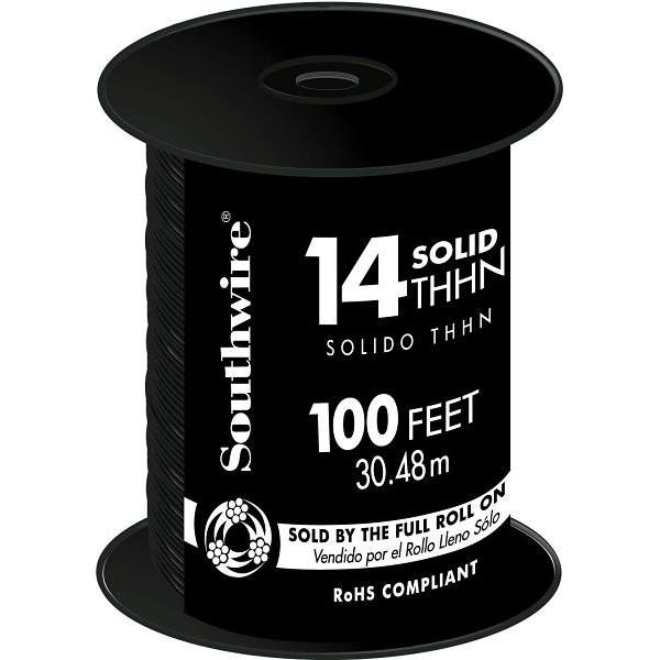 Southwire 500' 10 Green Solid Cu Thhn Wire | HD Supply