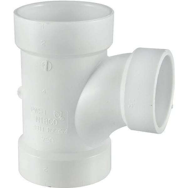Nibco 1-1/2 In. Abs Dwv All Hub Long-Radius Sanitary Tee | HD Supply