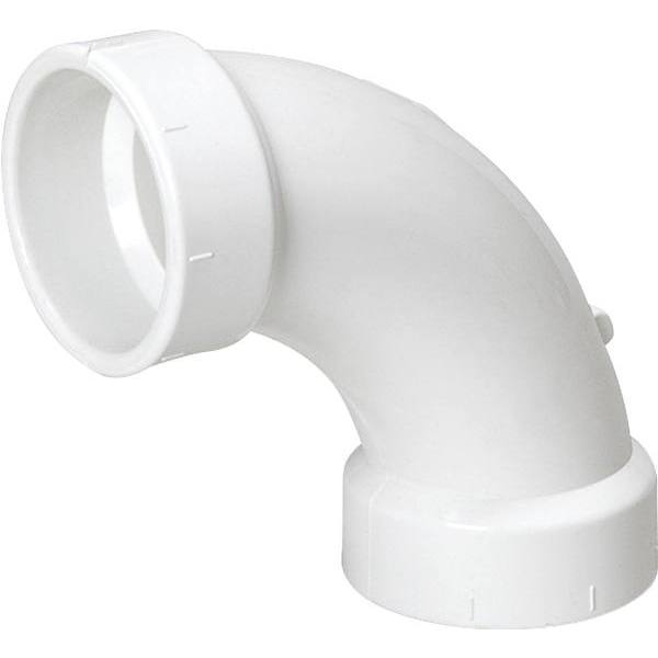 Nibco 2" Pvc Dwv 45-Degree Spigot X Hub Street Elbow Fitting | HD Supply