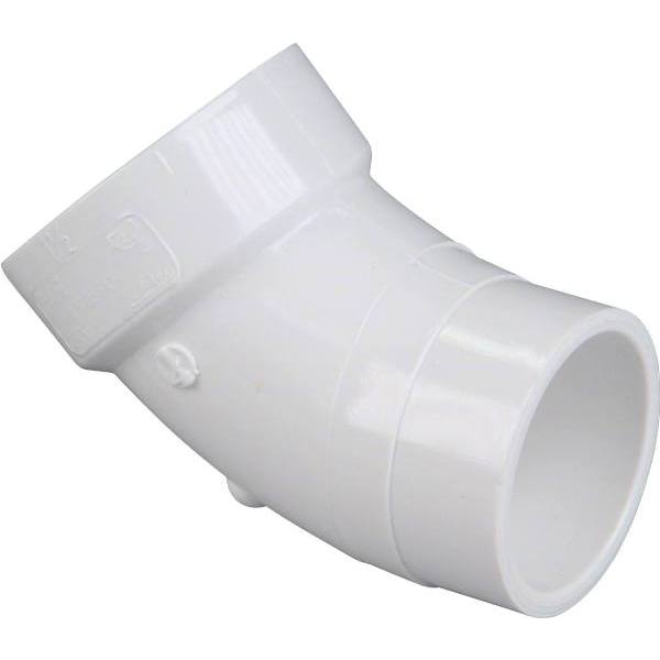 Nibco 4" Pvc Dwv 90-Degree Hub X Hub Elbow Fitting | HD Supply