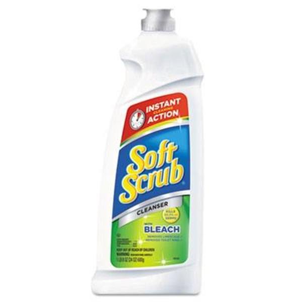 Soft Scrub 36 Oz Bathroom Cleanser W Bleach 6 Case Hd Supply