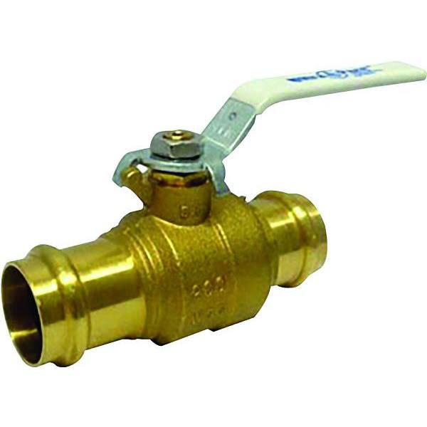 Viega Propress 1/2 In. Press Zero-Lead Bronze Ball Valve | HD Supply