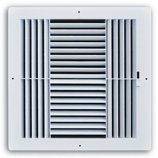 Truaire 10 In. X 6 In. 3-Way Plastic Wall/ceiling Register | HD Supply