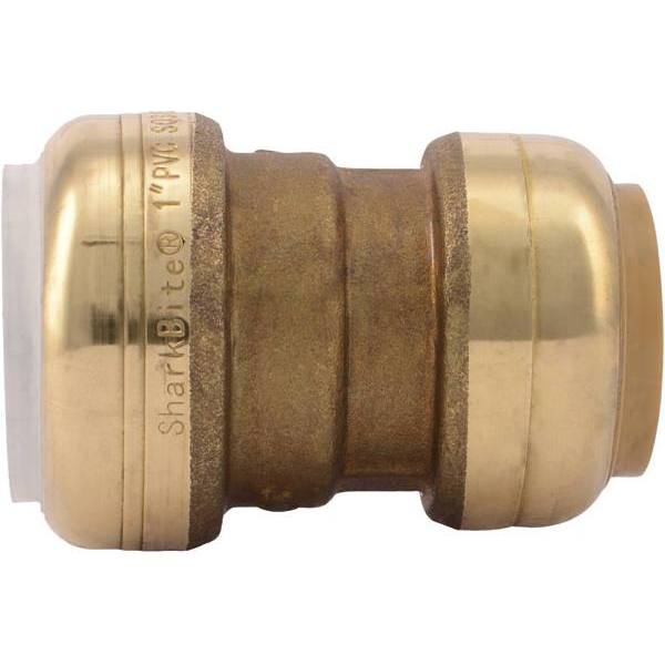 Tectite 1/2" Brass Push-To-Connect Coupling | HD Supply