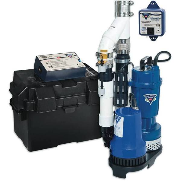 Pro Series Pumps 1/3 Hp Cast Iron Submersible Sump/effluent Pump | HD ...