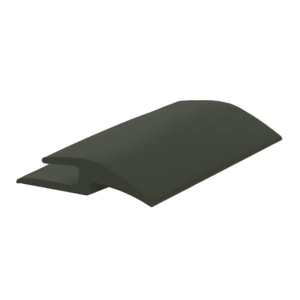 Roppe 4.5 Ft Profile #19 Series Brown Rubber Corner Guard | HD Supply