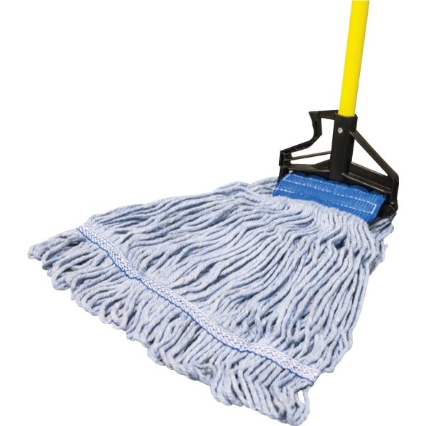 Maintenance Warehouse® Natural Cut End Dust Mop Kit w/ Click-N-Go ...