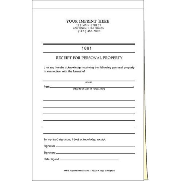 Funeral Forms & Stationery | HD Supply