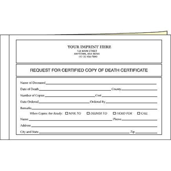 Funeral Forms & Stationery | HD Supply