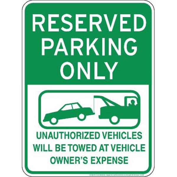 Reserved Parking Signs | HD Supply