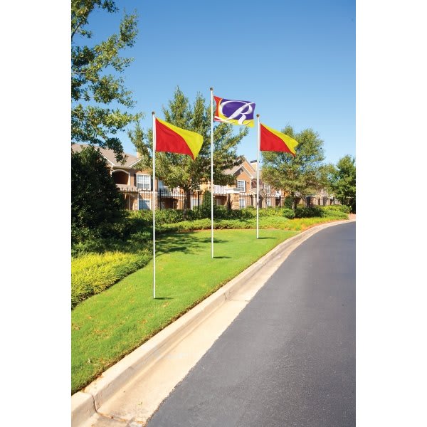 Flutter Flag, Red, 12' | HD Supply