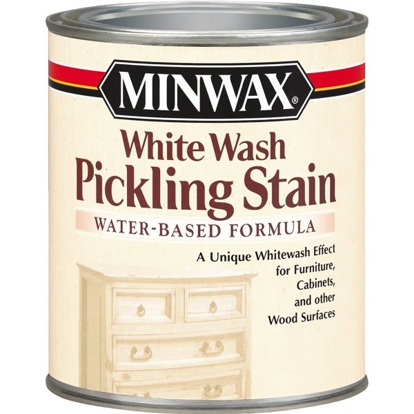 Saman TEW-116-12 354ml 12 oz. Whitewash Tew Water Based Stain, Package ...