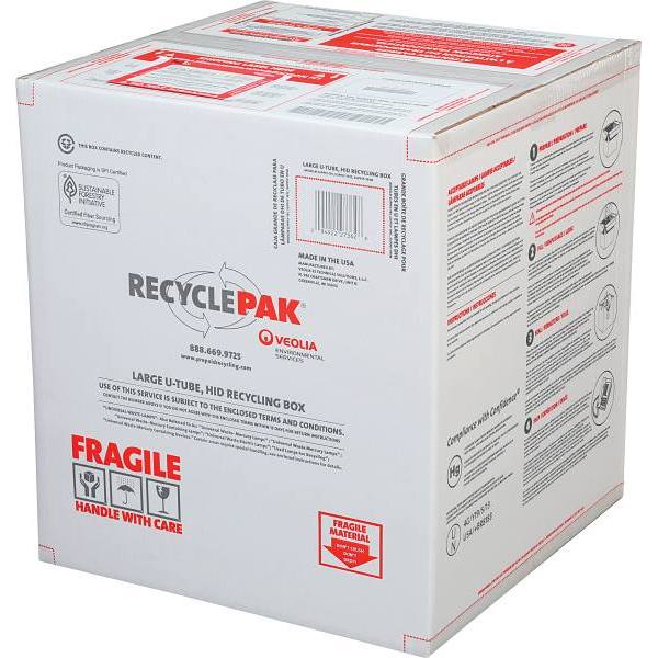 Veolia 4' Large Fluorescent Lamp Recycling Kit | HD Supply