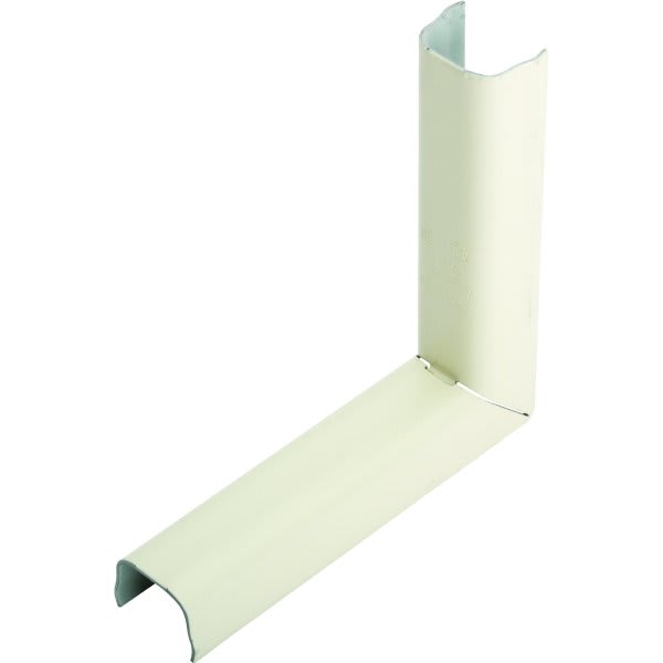Wiremold 90° Flat On-Wall Raceway Elbow (Ivory) | HD Supply