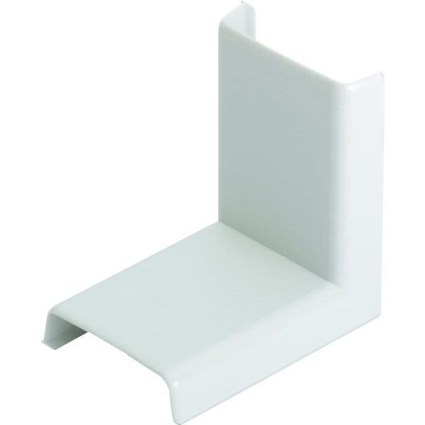 Wiremold Plastic 90° Inside Raceway Elbow (White) | HD Supply