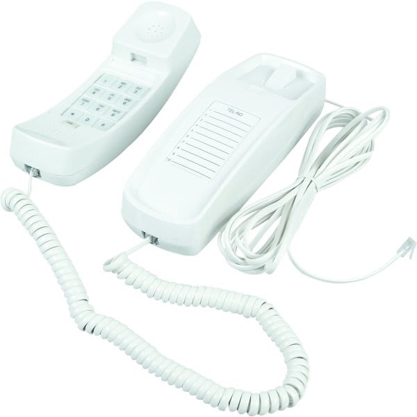 Bittel 77 Slim Single Line Telephone With 3 Guest Service Keys | HD Supply
