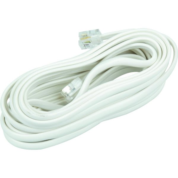 Adamax 7' Telephone Handset Cord, Black, Package Of 5 | HD Supply