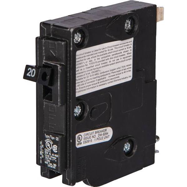 Siemens 40 Amp Double-Pole Type Qd Replacement Circuit Breaker | HD Supply