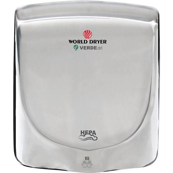 World Dryer Brushed Stainless Steel Electric Hand Dryer | HD Supply