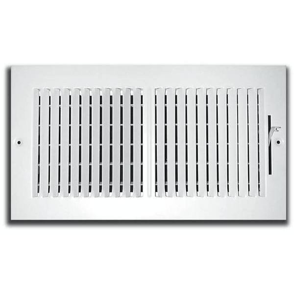Truaire 6 In X 6 In 2-Way Steel Wall/ceiling Register | HD Supply