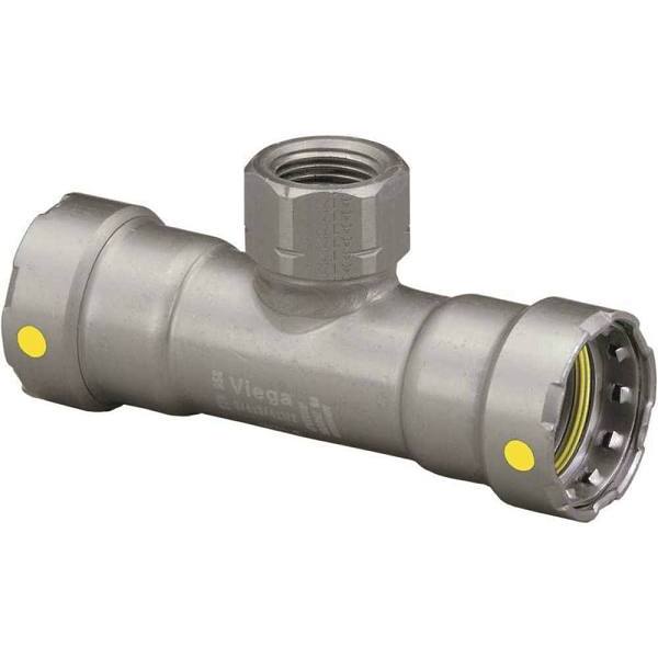 Viega Propress 3/4 In Press Copper Coupling Fitting With Stop | HD Supply